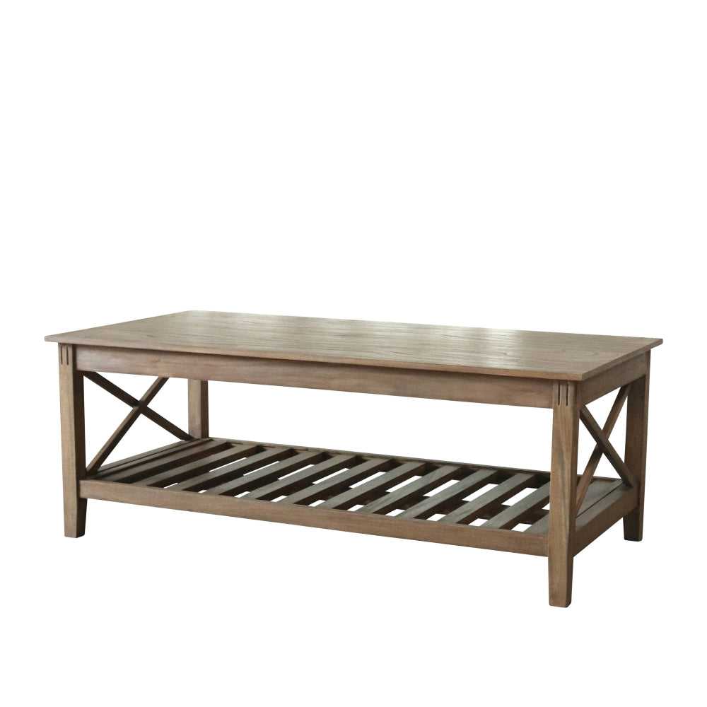 Devon Coffee Table with Shelf 120*60 Walnut; ETA End June – CDSI PTY LTD (trading as J.Elliot)