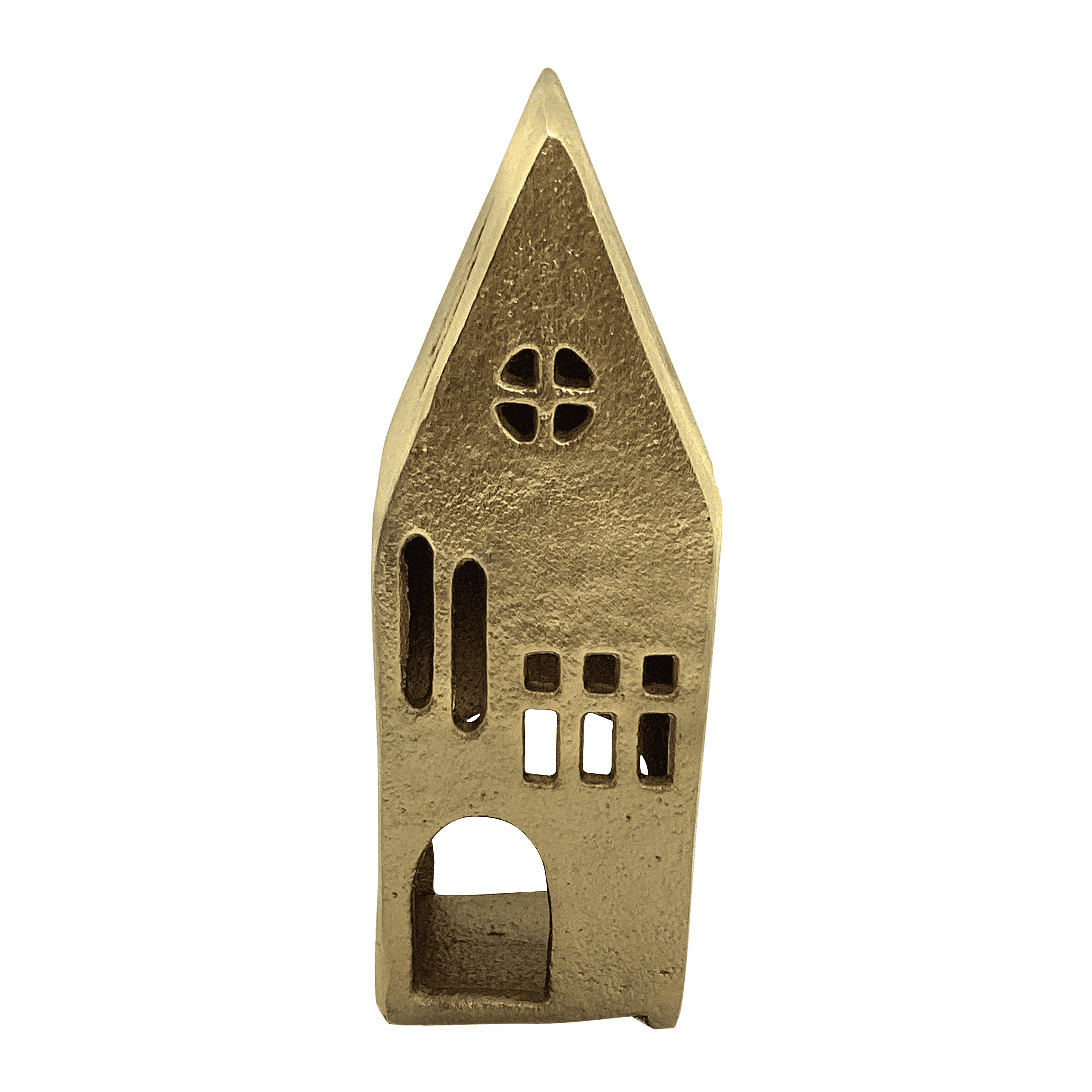 Jolly Holiday House Tall 6x5x17cm Gold – CDSI PTY LTD (trading as J.Elliot)