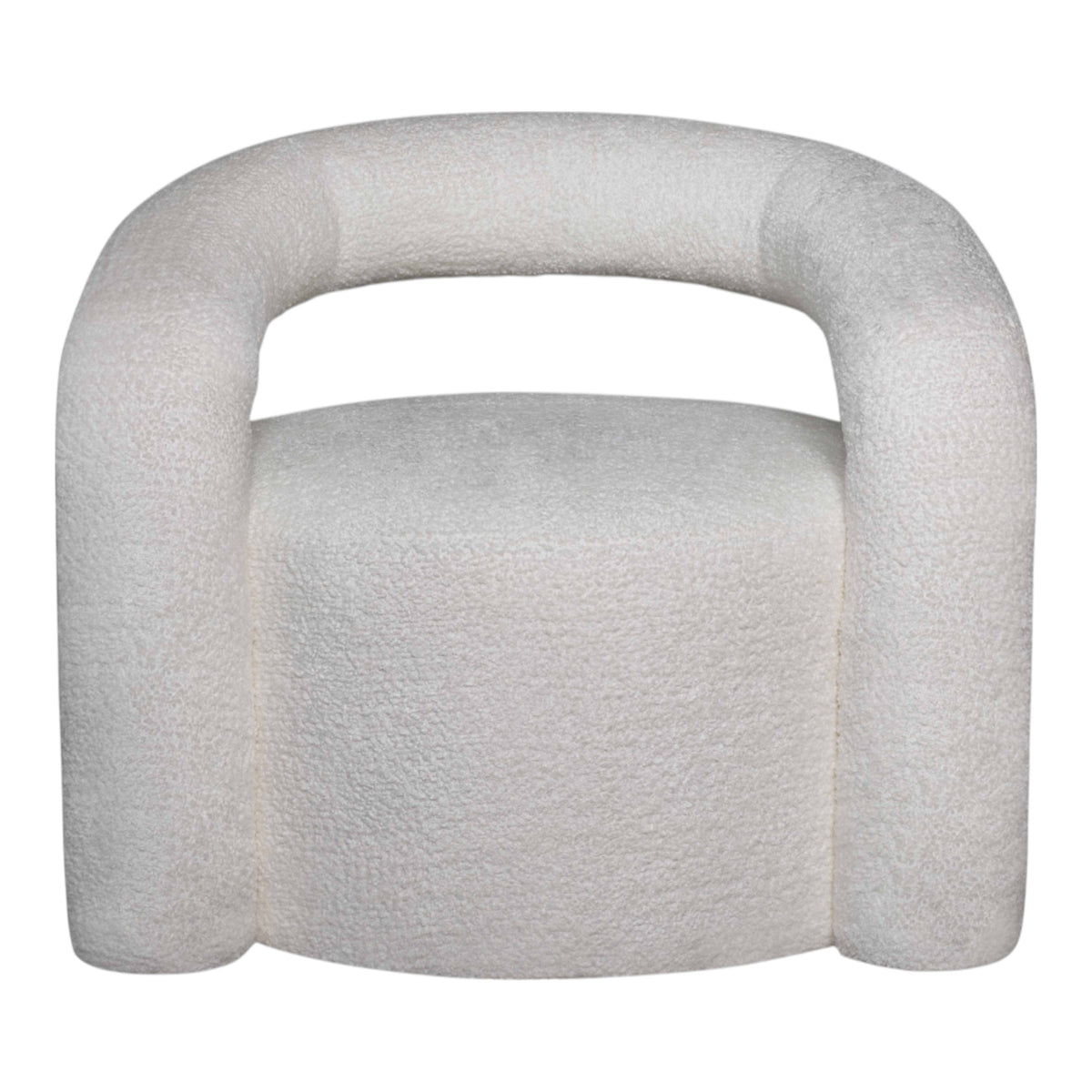 Lumen Boucle Occasional Chair 92x83x73cm Ivory – CDSI PTY LTD (trading ...
